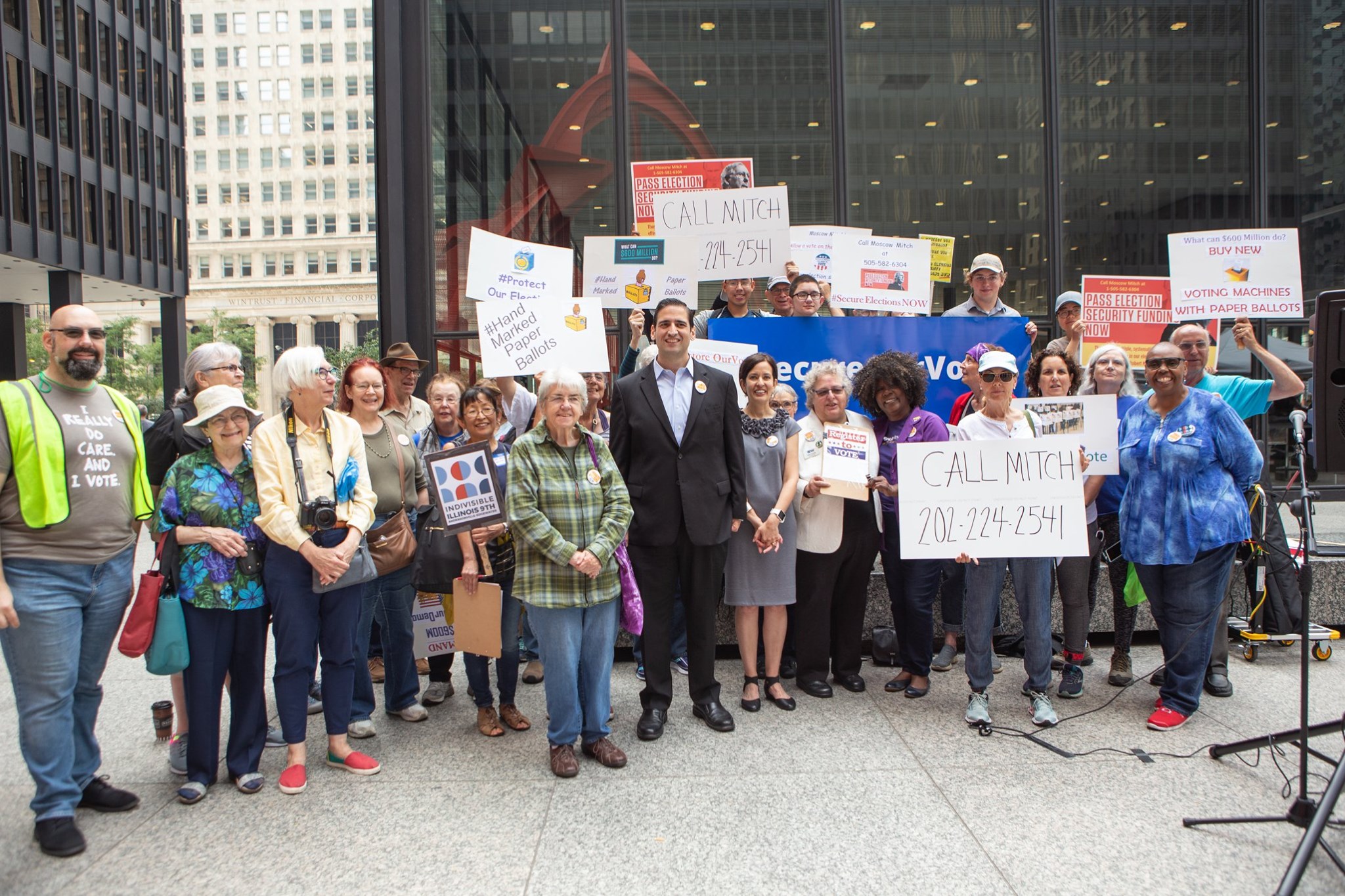Secure Our Vote Pizza Party! | Indivisible Illinois